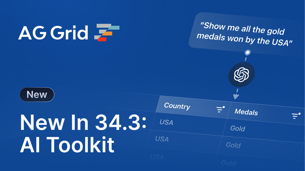 AG Grid Blog - JavaScript Data Grid supporting React, Angular, and Vue