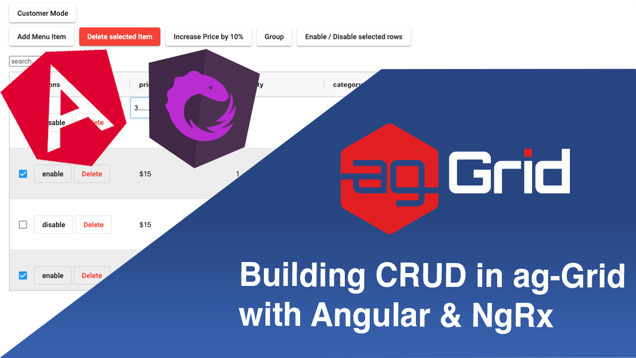 Angular data grid blog posts