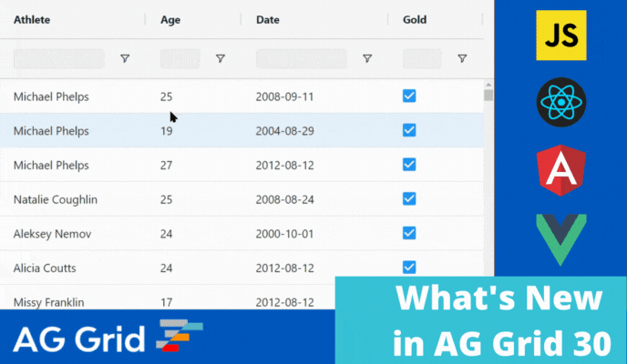 What's New in AG Grid 29.3