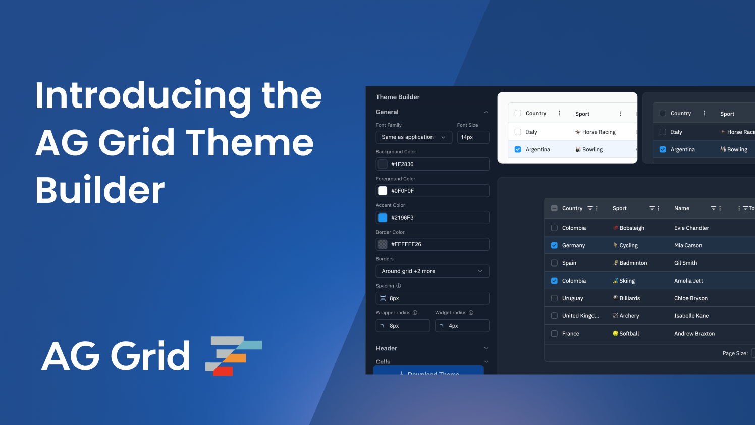 Themes & Styles - AG Grid Blog
