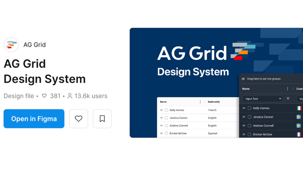 What's New in AG Grid's Figma Design System